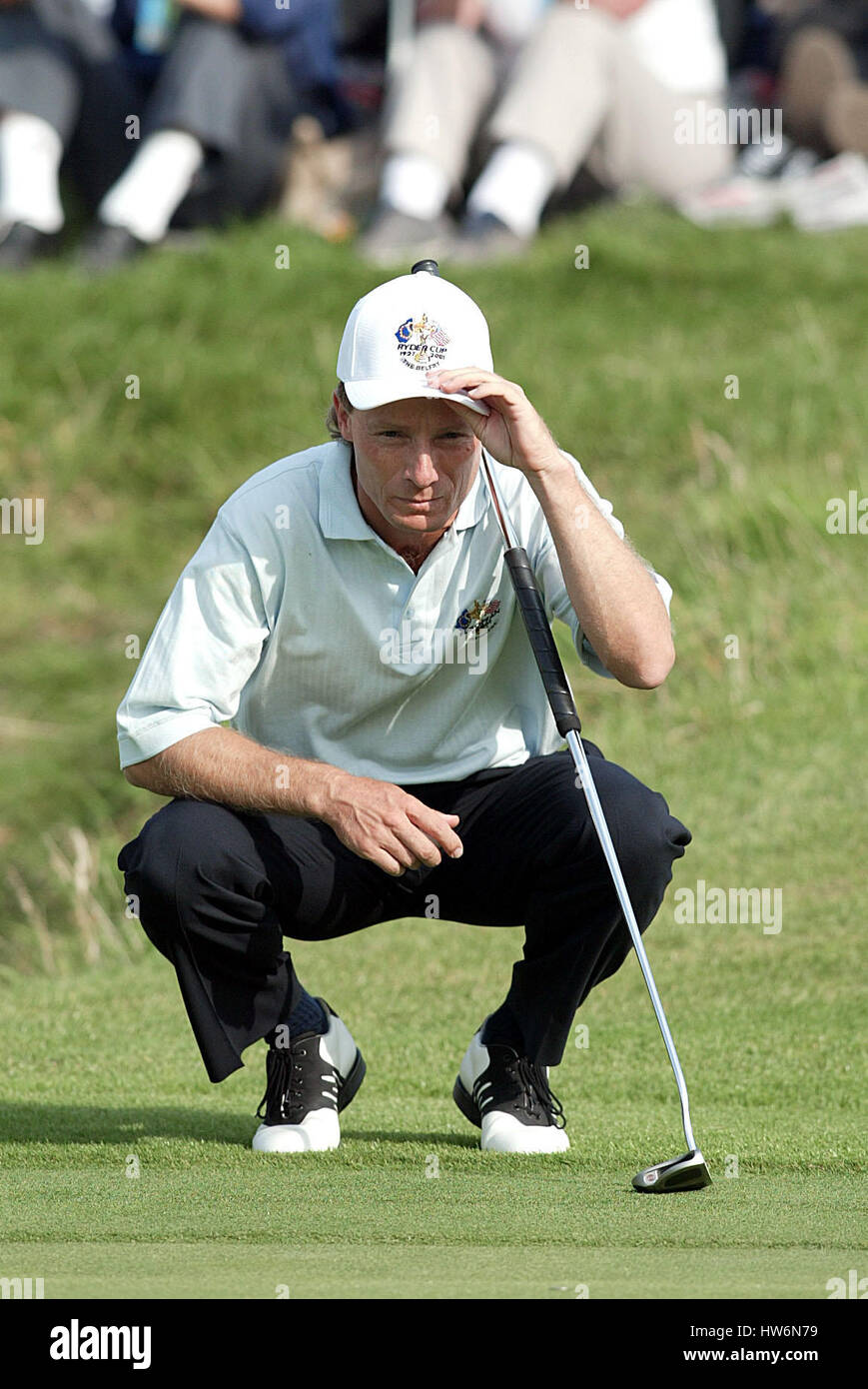 BERNHARD LANGER RYDER CUP 02 14TH GREEN THE BELFRY SUTTON COLDFIELD ...