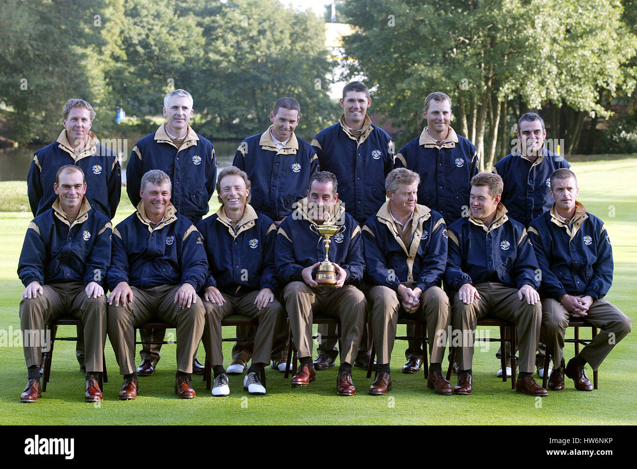 EUROPEAN RYDER CUP TEAM RYDER CUP 02 THE BELFRY THE BELFRY SUTTON ...