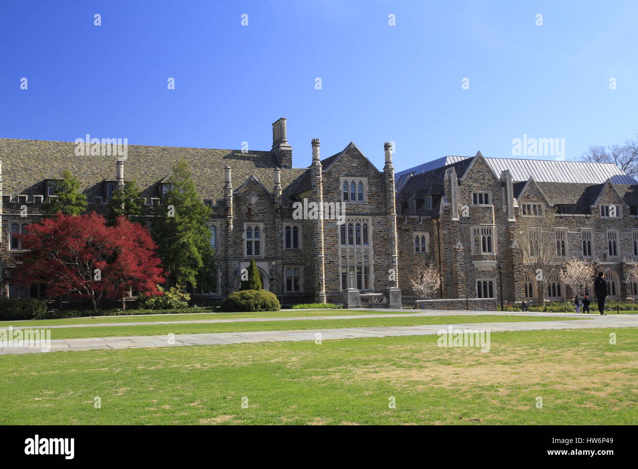 Duke University Campus Buildings Durham North Carolina Stock Photo - Alamy