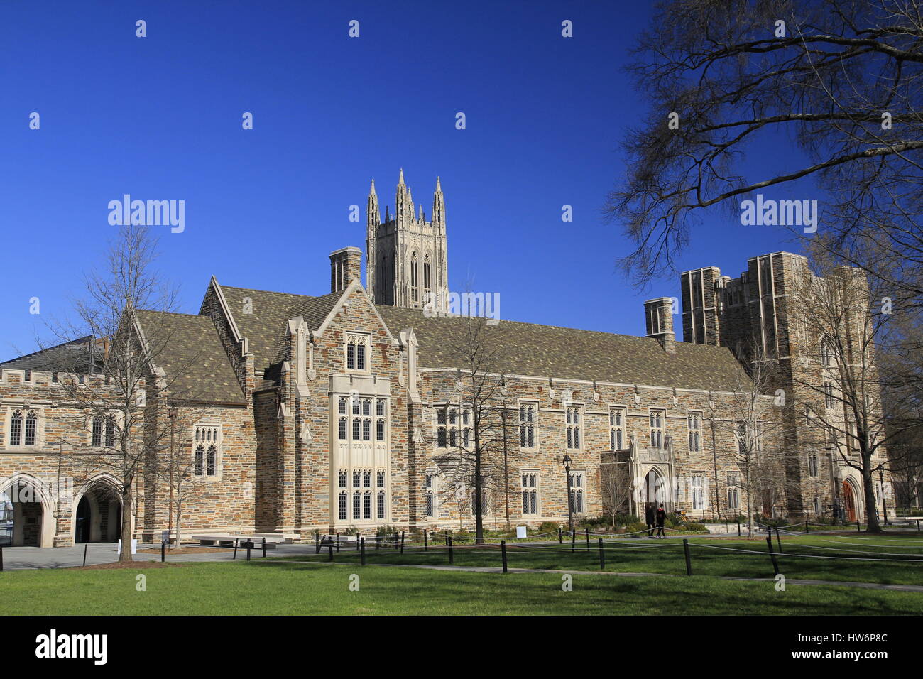 Duke University Campus Buildings Durham North Carolina Stock Photo - Alamy