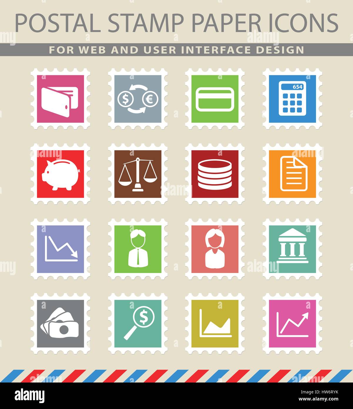 Postage cash Stock Vector Images - Alamy