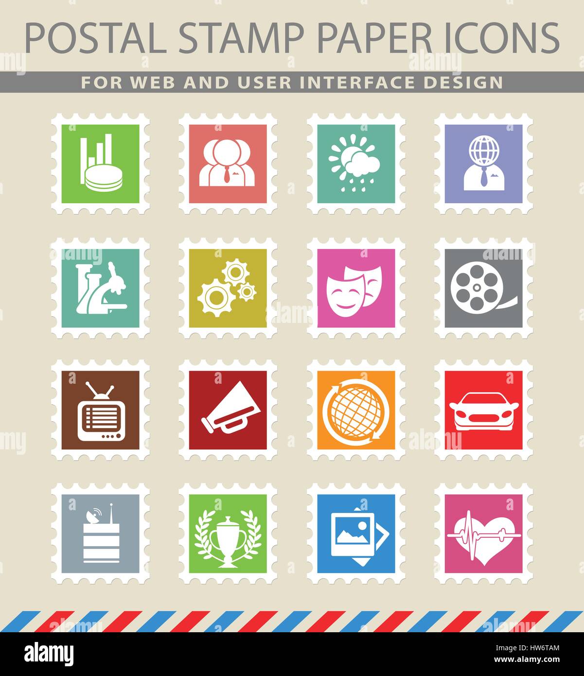 Media simply symbols for web and user interface Stock Vector Image ...