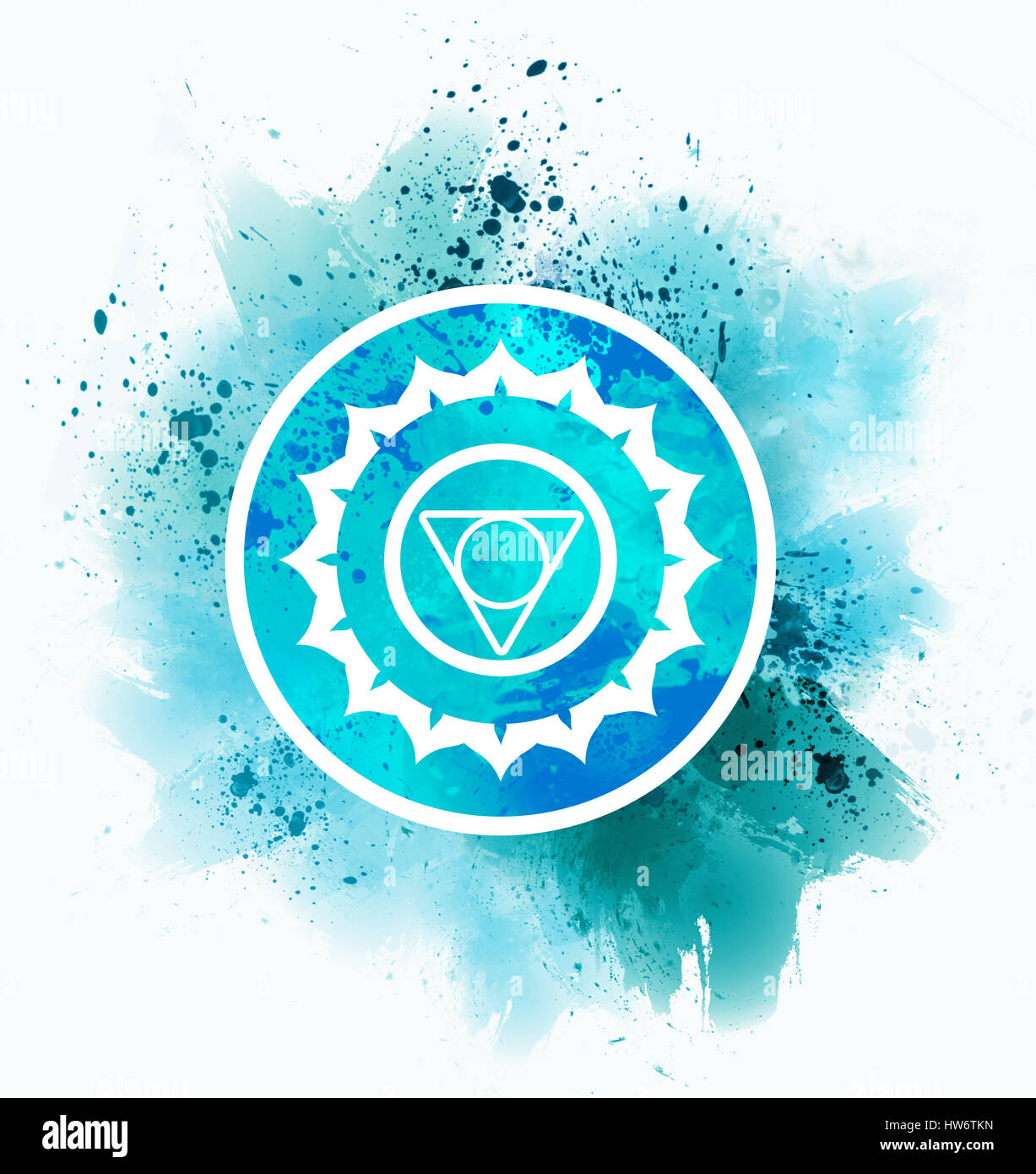 Hindu chakras yoga hi-res stock photography and images - Alamy