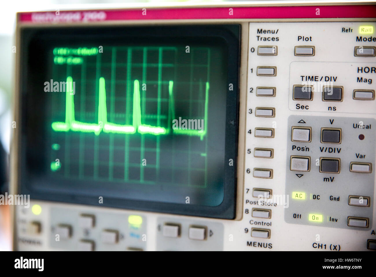 Oscilloscope Frequency High Resolution Stock Photography and Images - Alamy