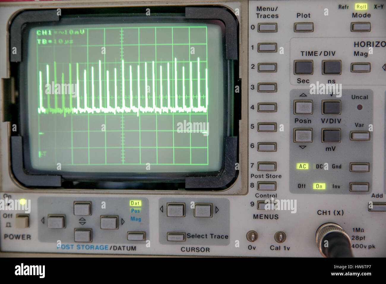 Oscilloscope Frequency High Resolution Stock Photography and Images - Alamy