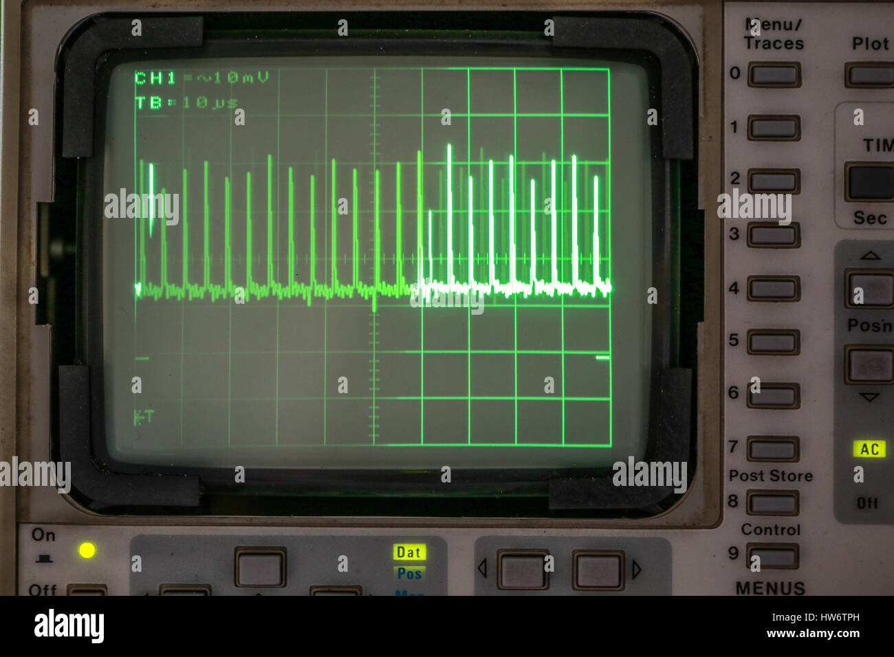 Oscilloscope Frequency High Resolution Stock Photography and Images - Alamy