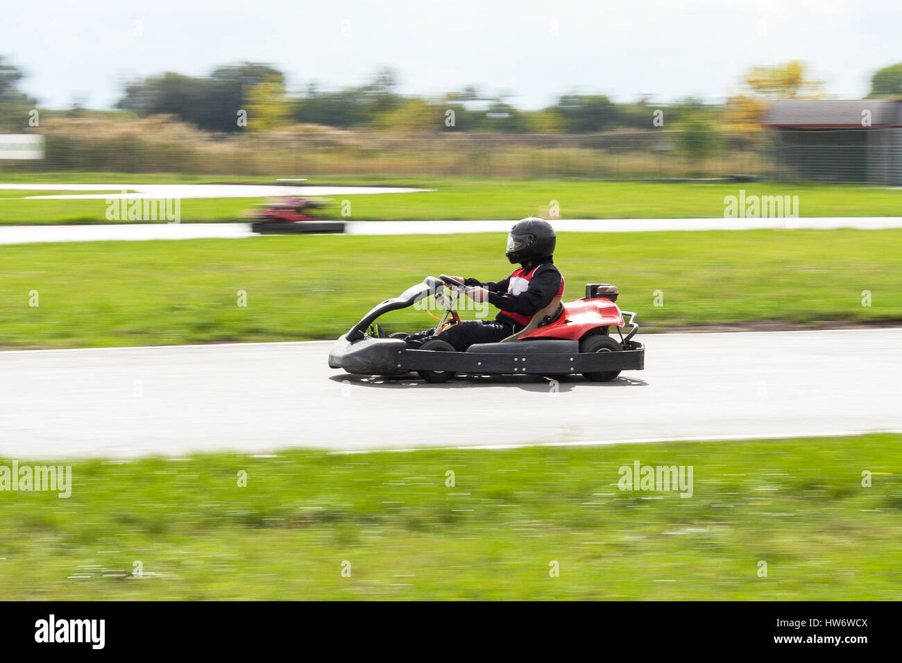 Kart races on race track hi-res stock photography and images - Alamy