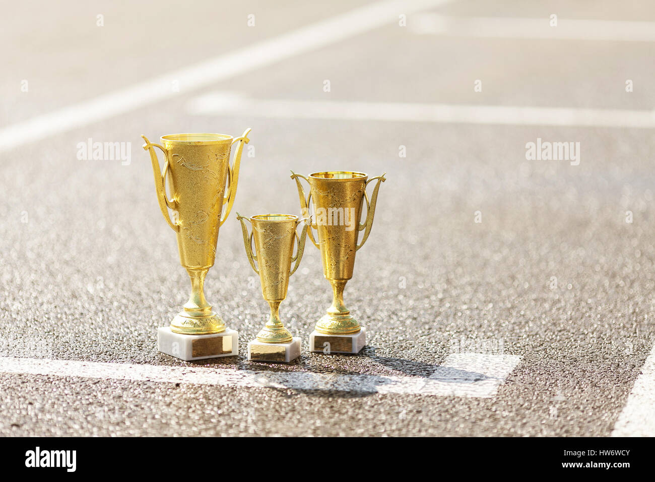 Celebration winners cups hi-res stock photography and images - Alamy