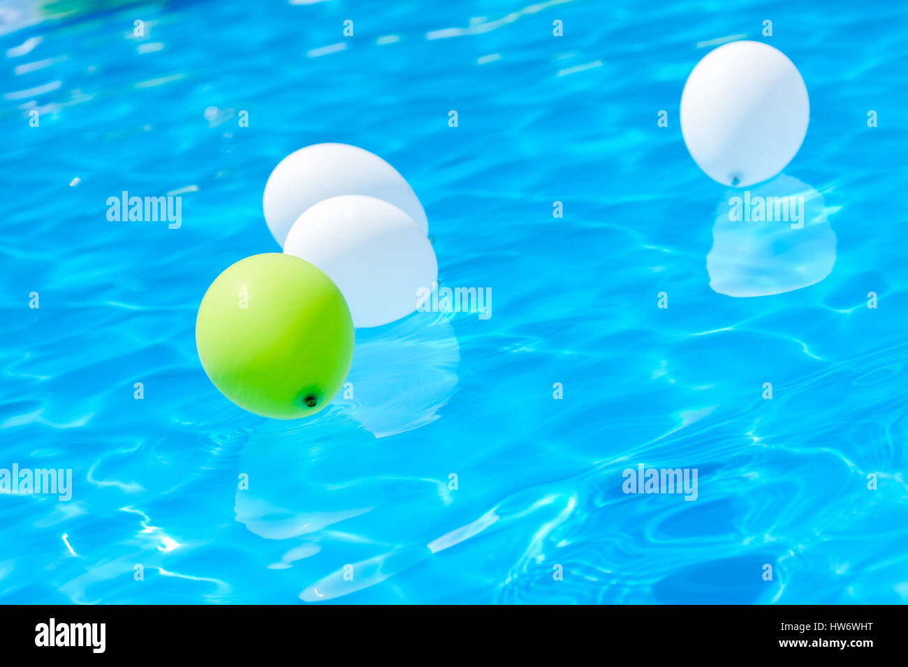Balloon swimming pool hi-res stock photography and images - Alamy