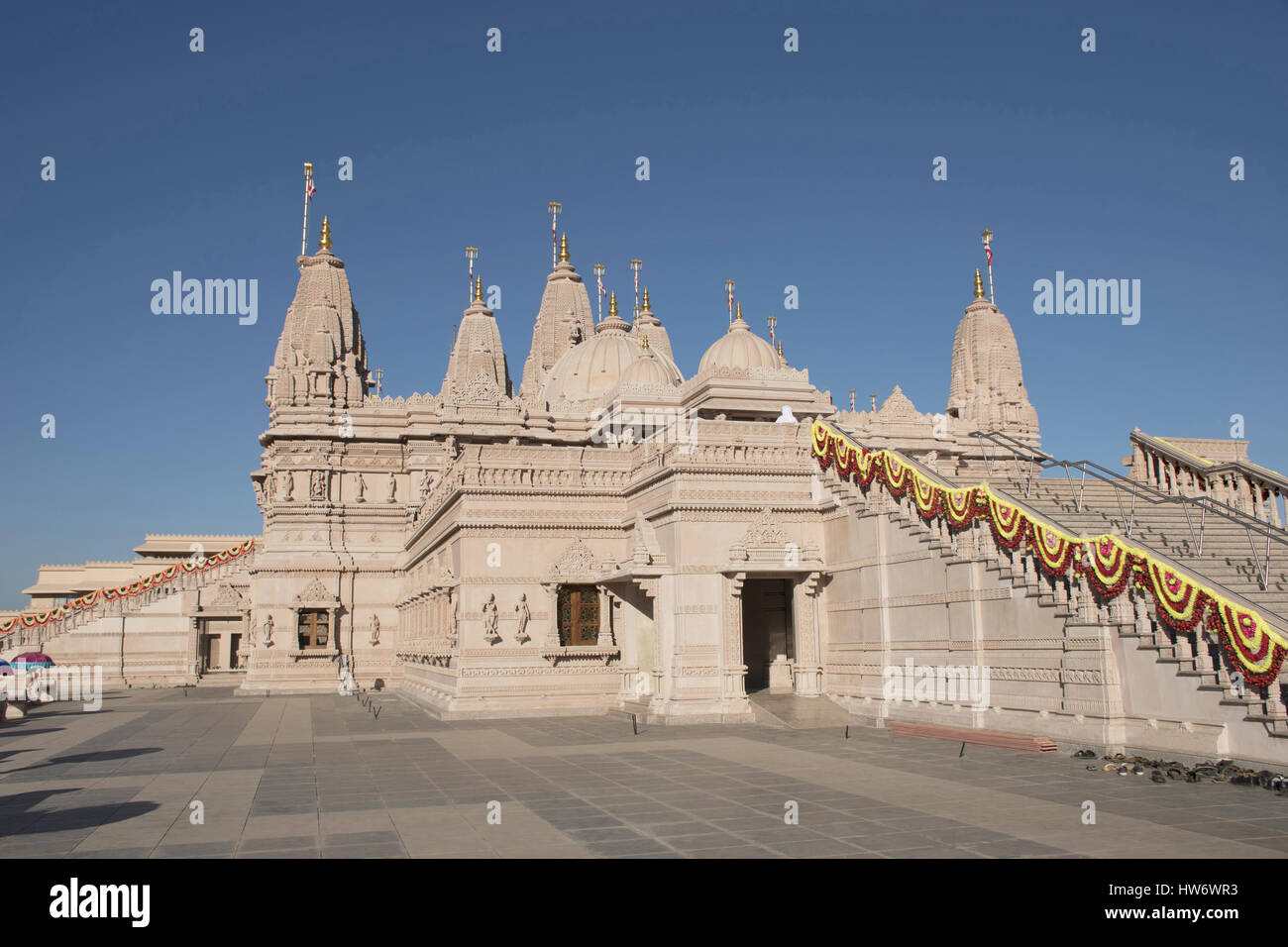 Heritage architecture shri swaminarayan mandir hi-res stock photography ...