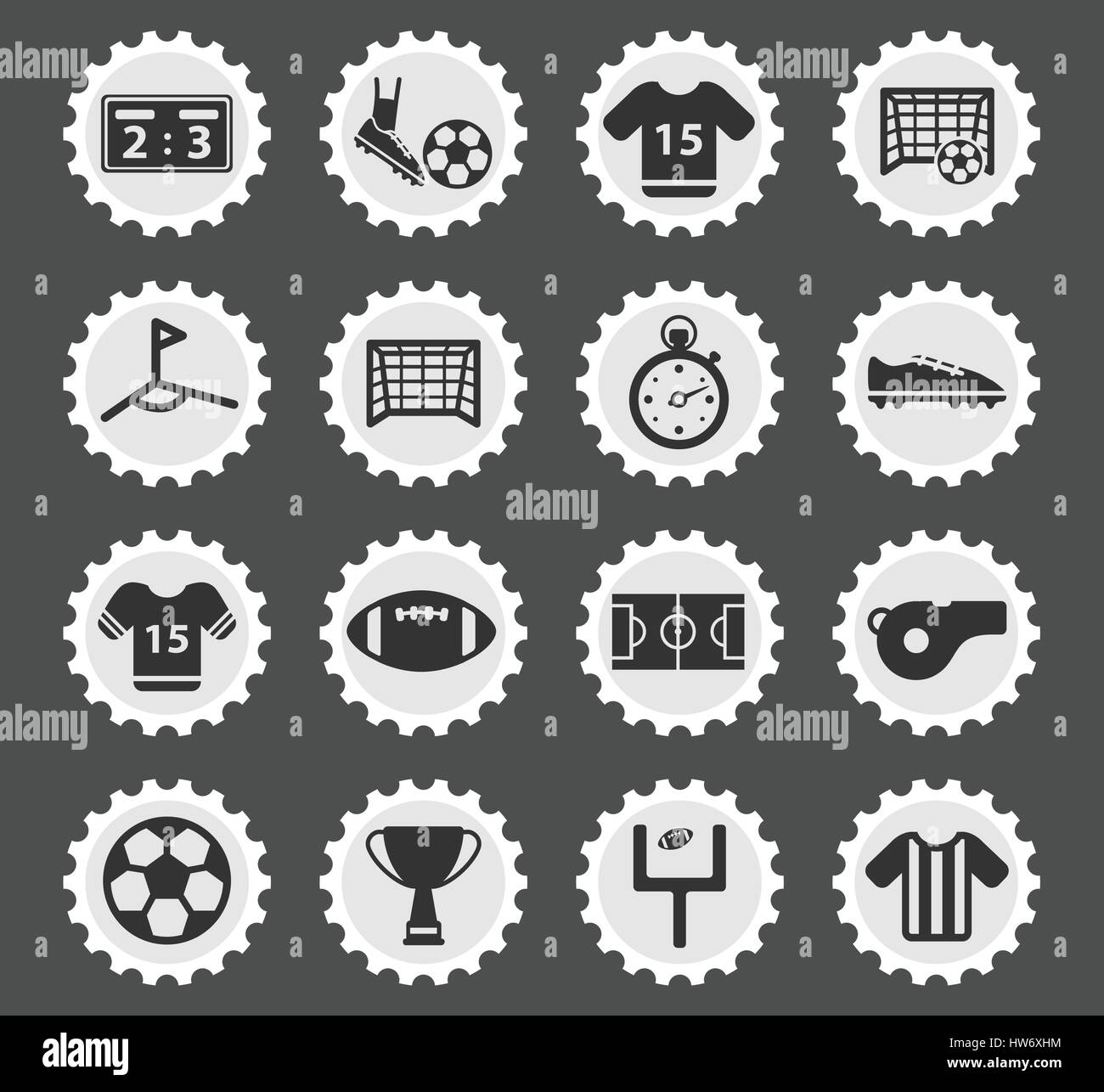 Football scores Stock Vector Images - Alamy