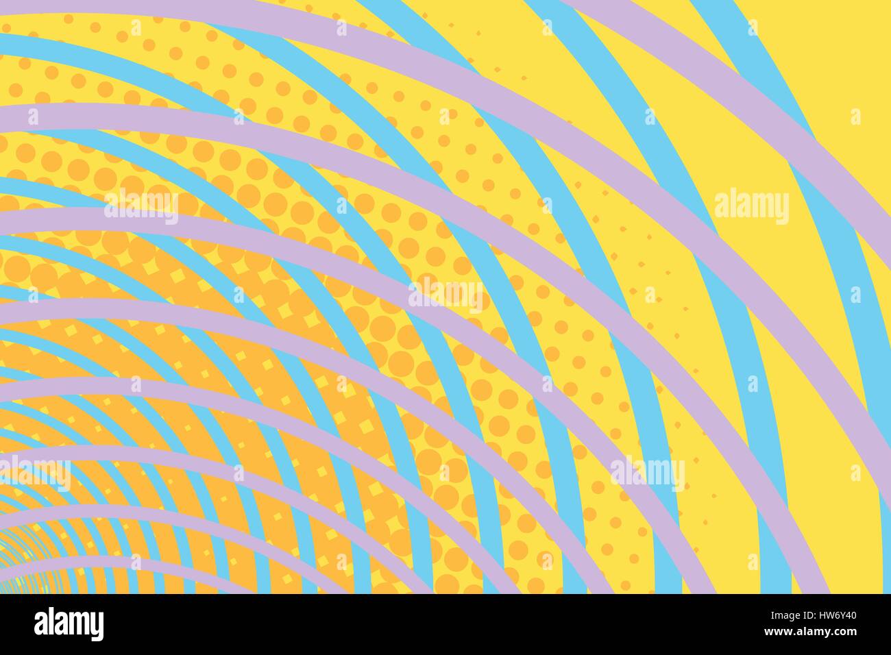 Retro background radio wave wi fi. Pop art comic book vector ...