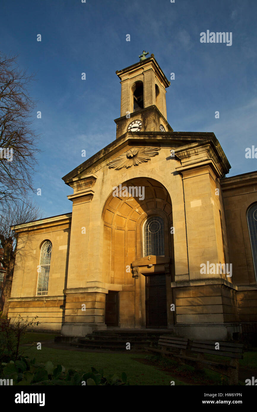 The Holy Trinity Church in the Hotwells district of Bristol, England ...