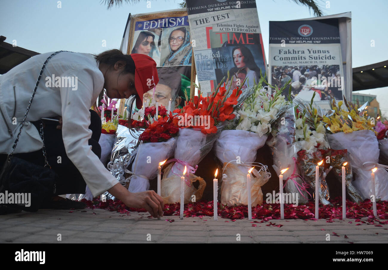 Pakistan acid attack victim hi-res stock photography and images - Alamy