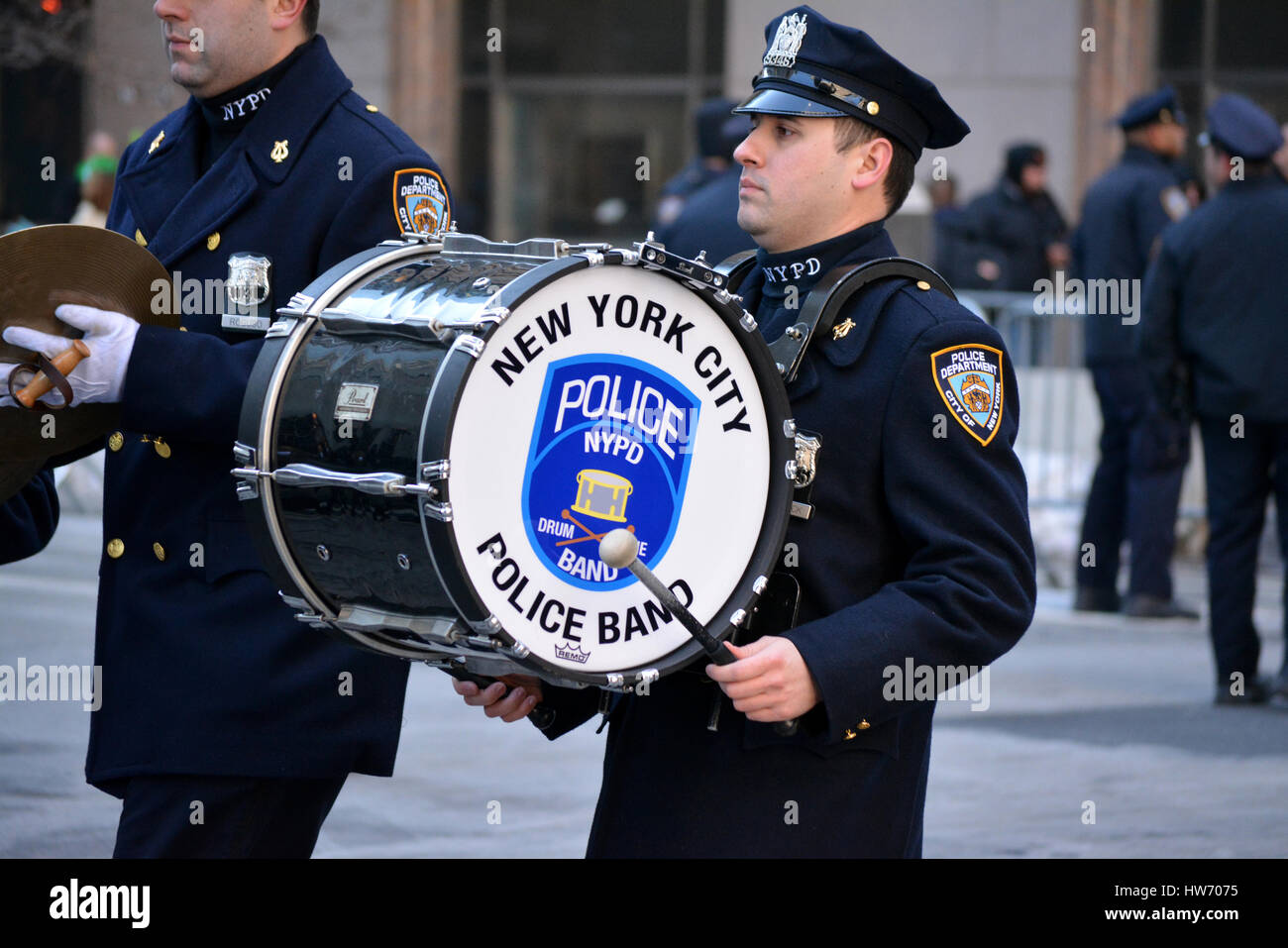 Nypd band hi-res stock photography and images - Alamy