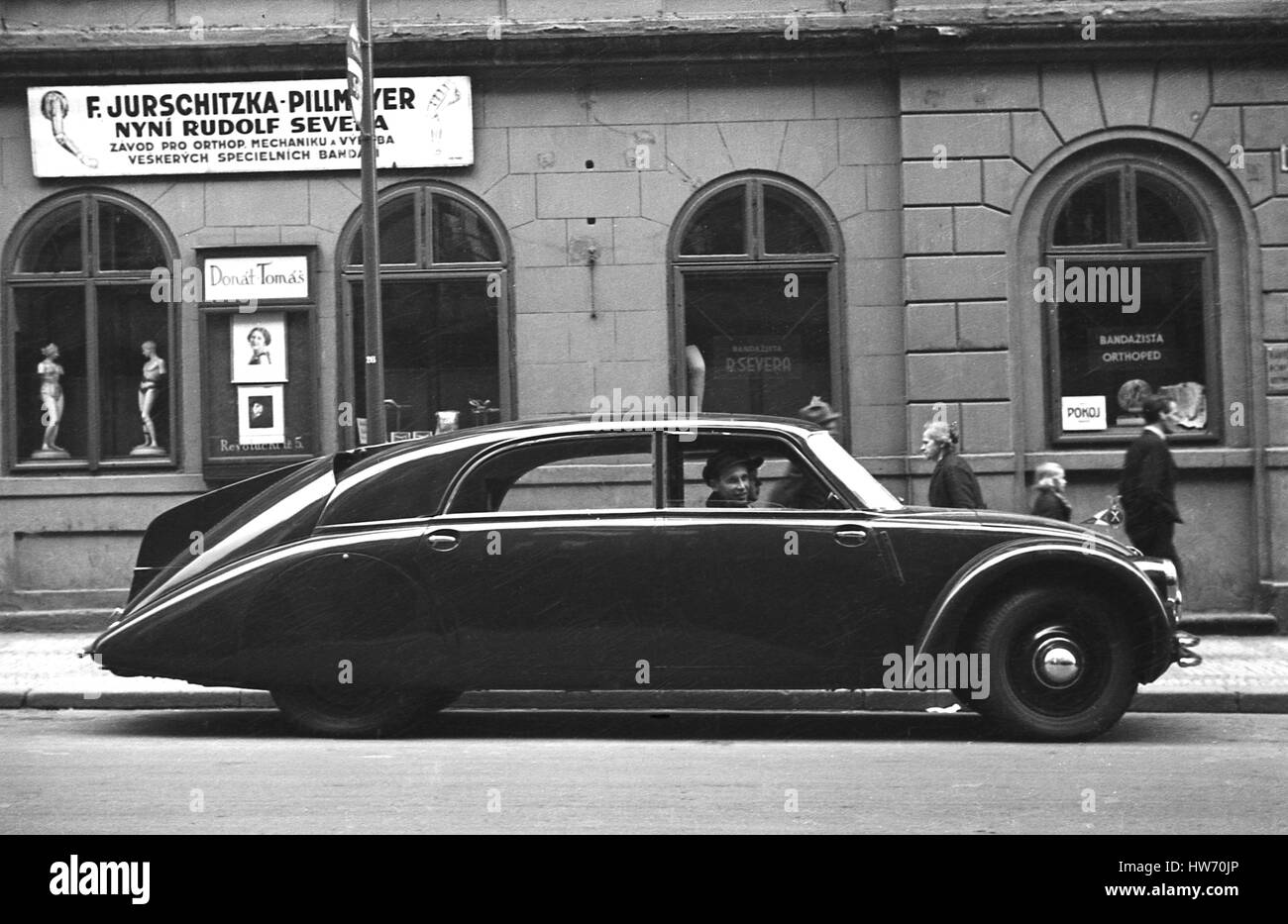 Tatra 87 Black and White Stock Photos & Images - Alamy