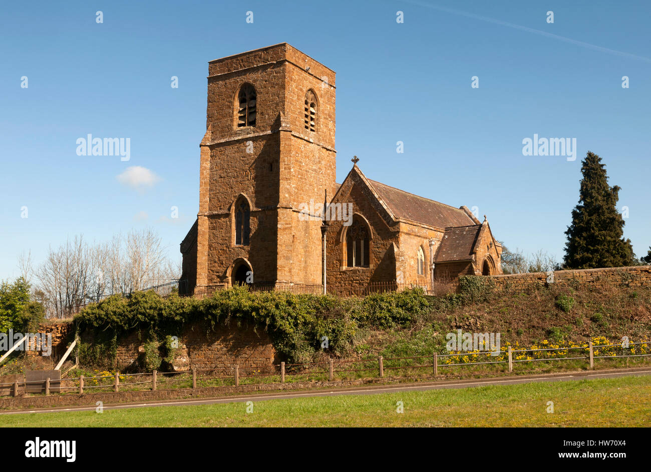 St. Michael`s Church, Warmington, Warwickshire, England, UK Stock Photo ...