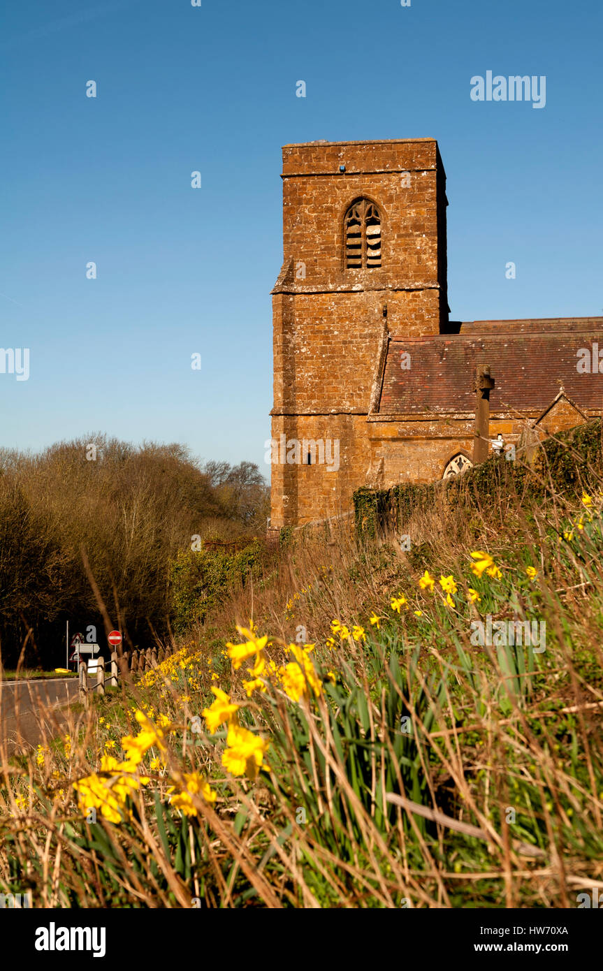 St. Michael`s Church, Warmington, Warwickshire, England, UK Stock Photo ...