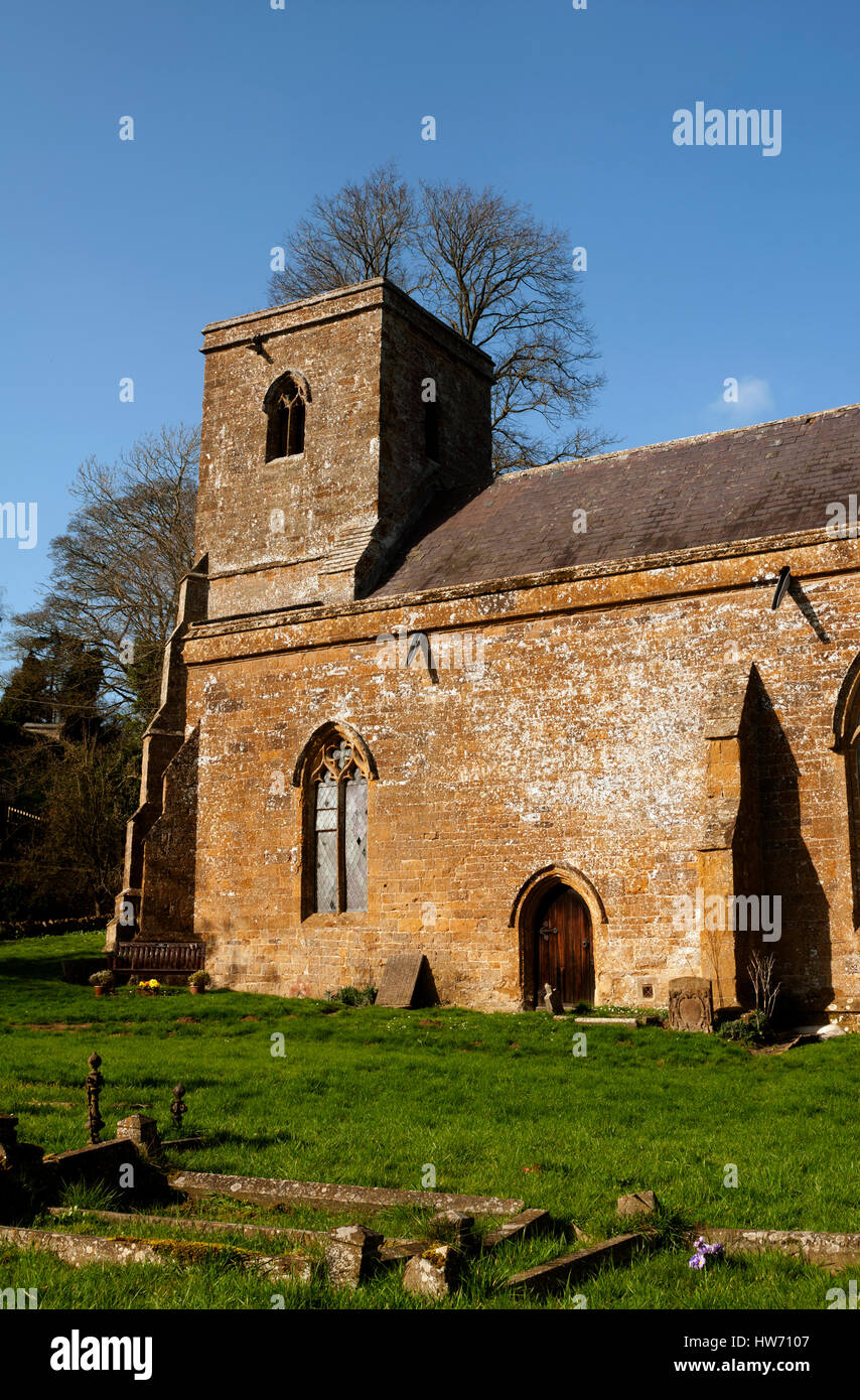 St. Peter ad Vincula Church, Ratley, Warwickshire, England, UK Stock ...