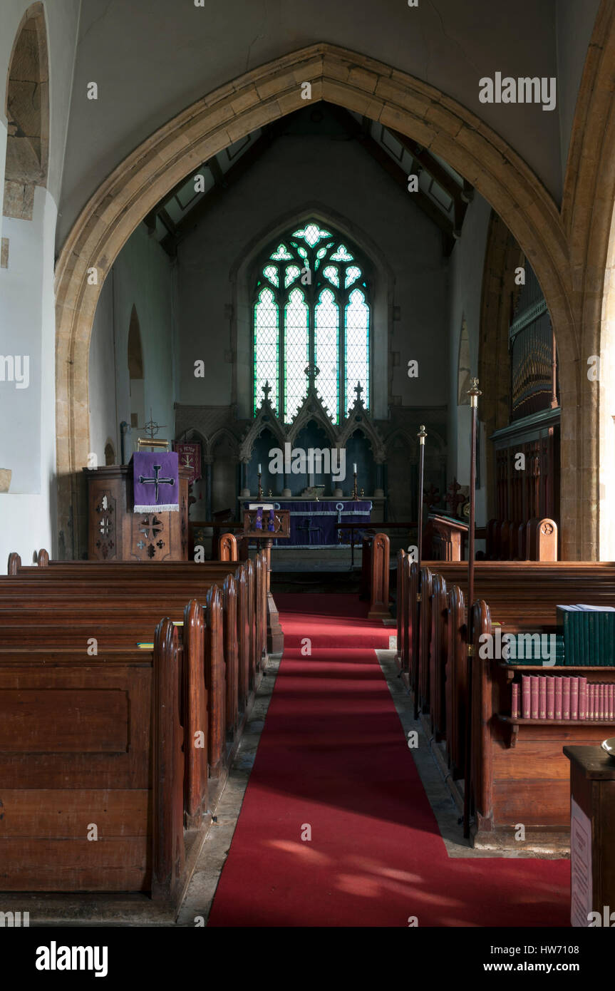 St. Peter ad Vincula Church, Ratley, Warwickshire, England, UK Stock ...