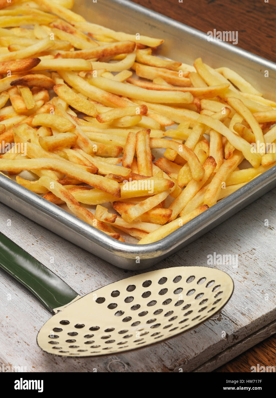 Cooked French Fries Stock Photo - Alamy
