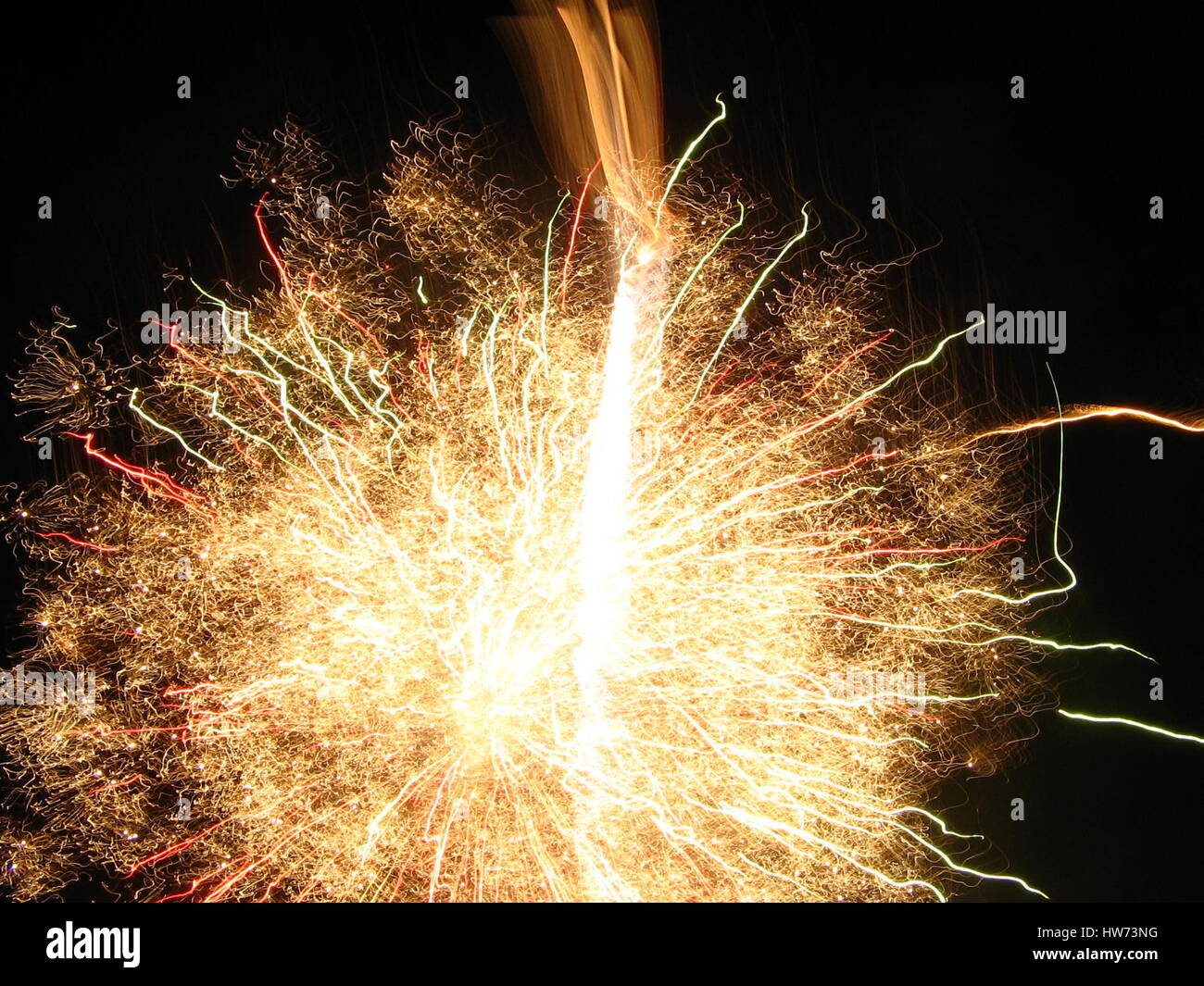 Abstract fireworks in motion Stock Photo - Alamy