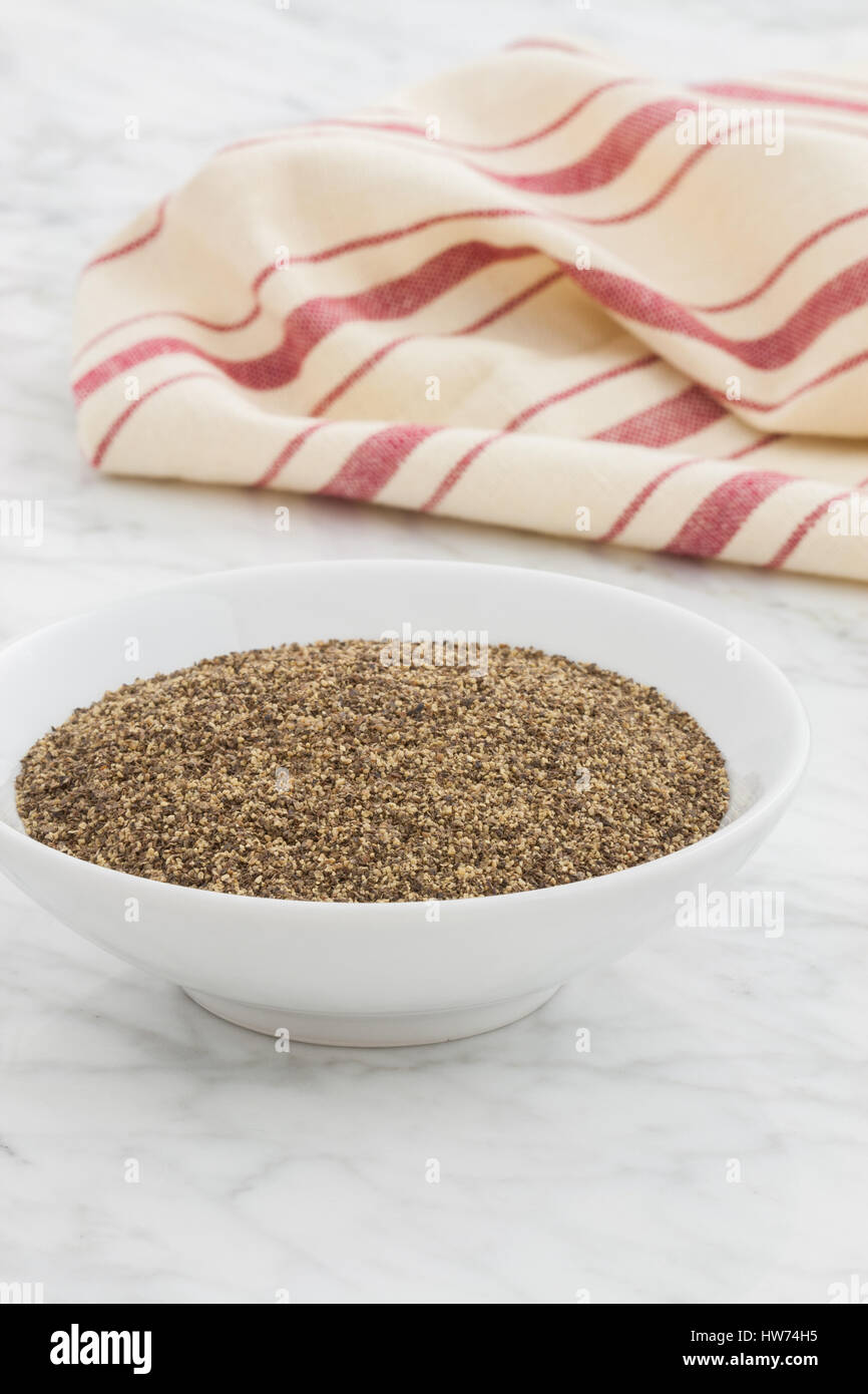 fresh ground pepper key ingrdient in lots of recipes Stock Photo - Alamy