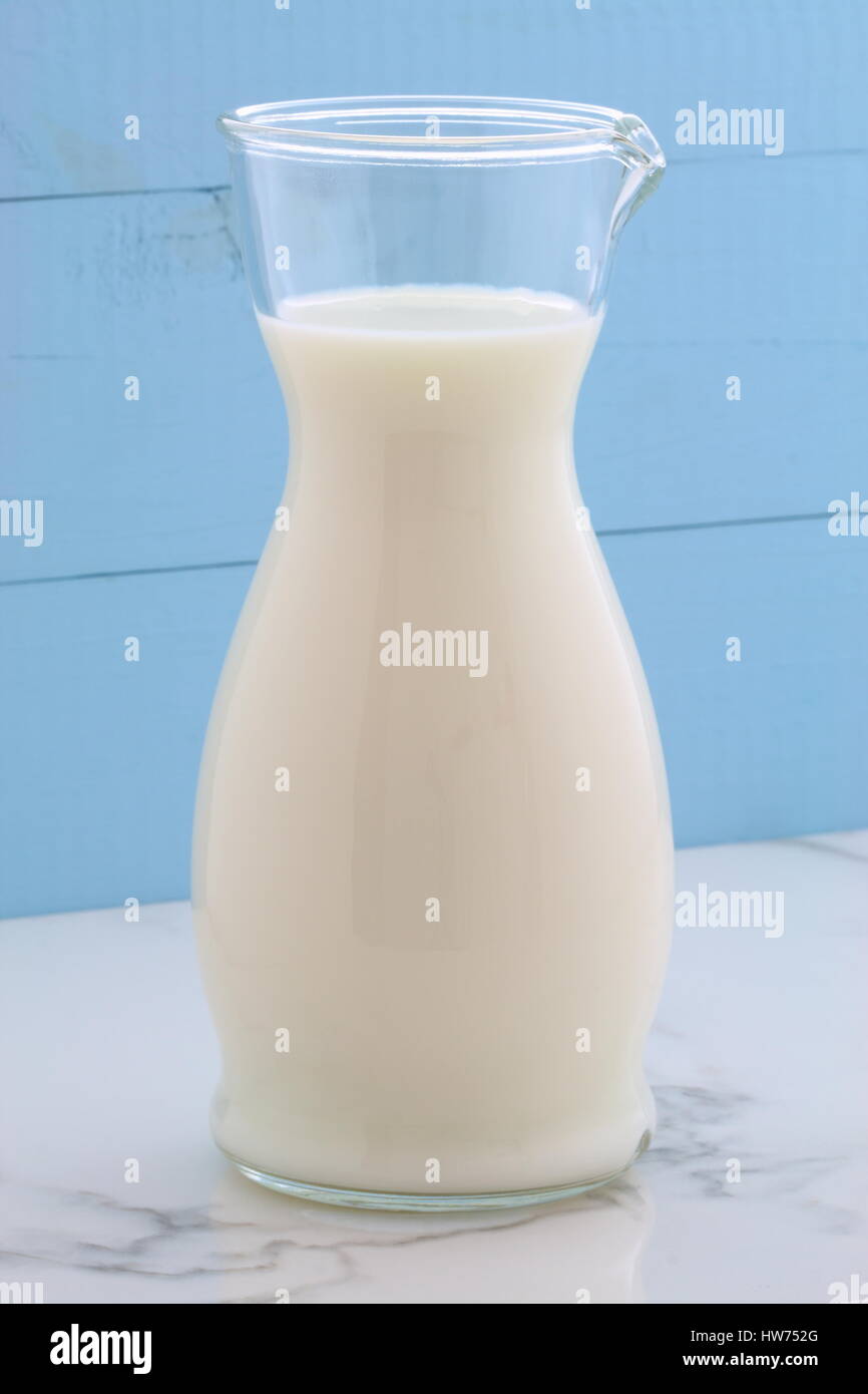 Delicious fresh milk, one of the primary sources of nutrition on ...