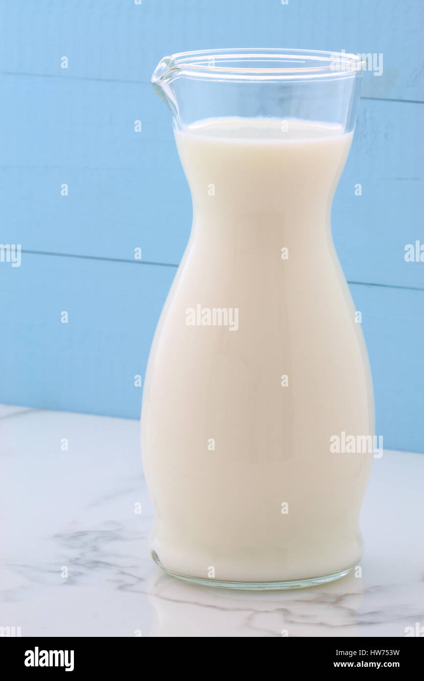 Delicious fresh milk, one of the primary sources of nutrition on ...