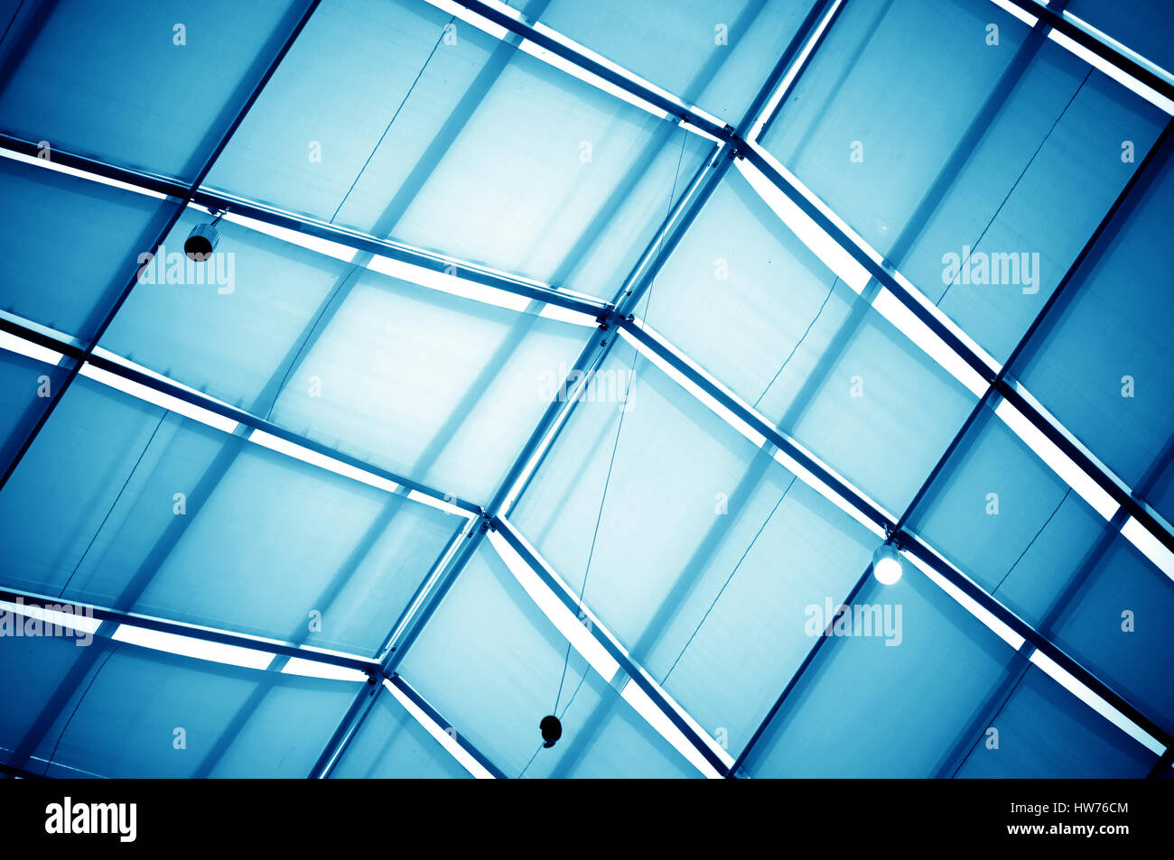modern roof inside office center Stock Photo - Alamy