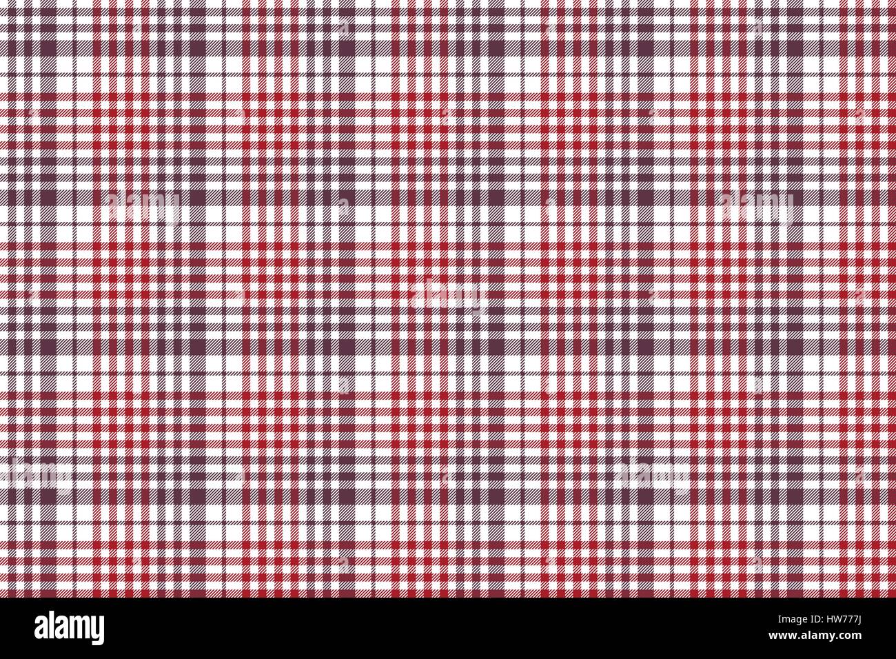 Seamless check fabric texture tablecloth pattern. Vector illustration ...
