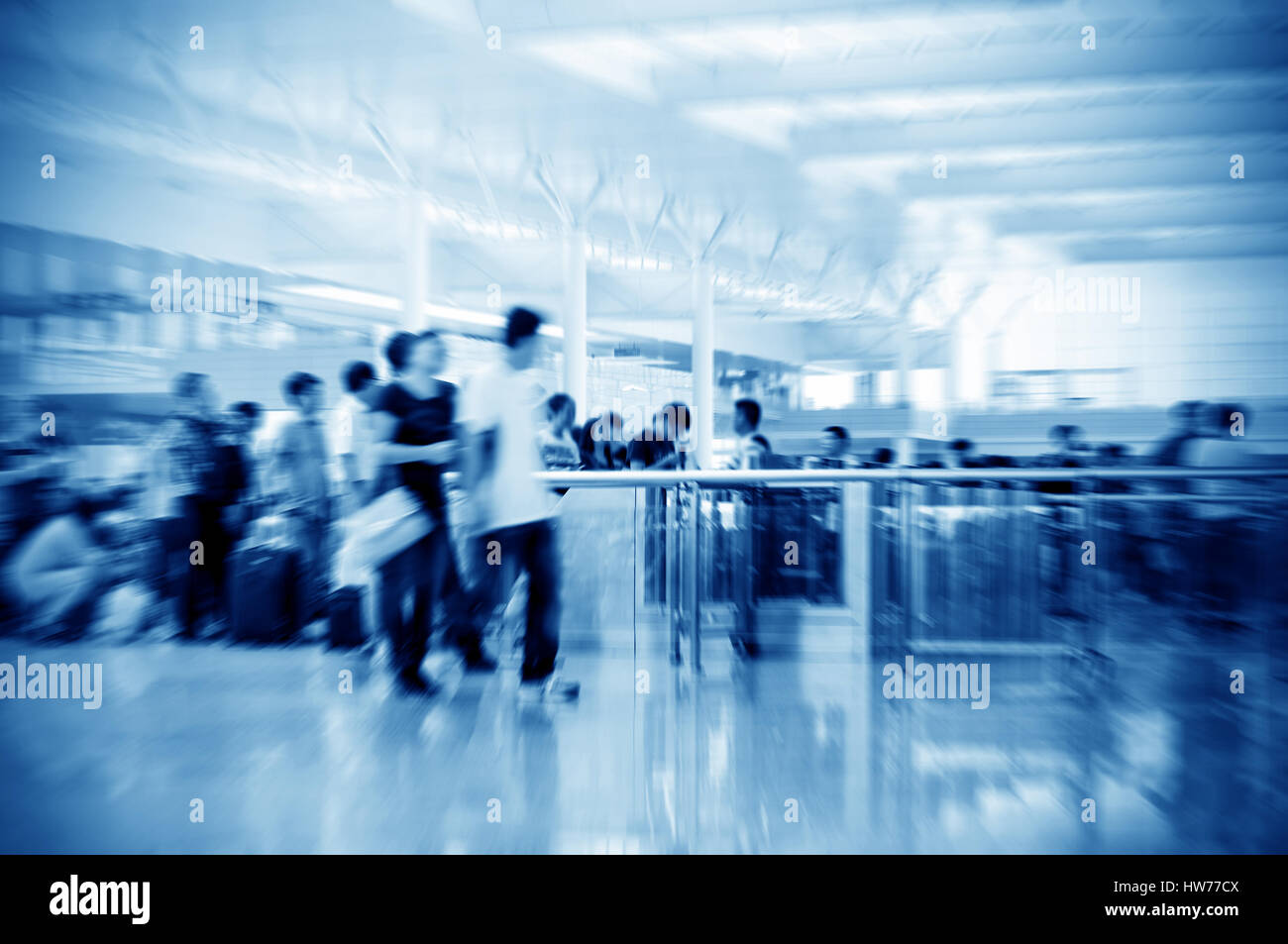 The train station security entrance, Shanghai, China Stock Photo - Alamy