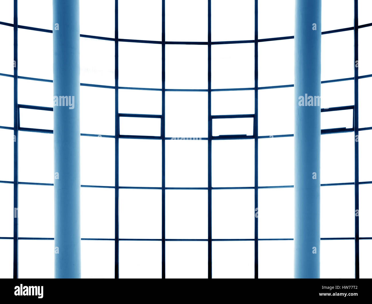 Windows architecture detail wall Cut Out Stock Images & Pictures - Alamy