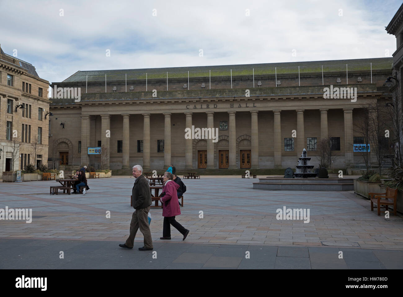 Caird Hall music auditorium in Dundee Scotland Stock Photo - Alamy