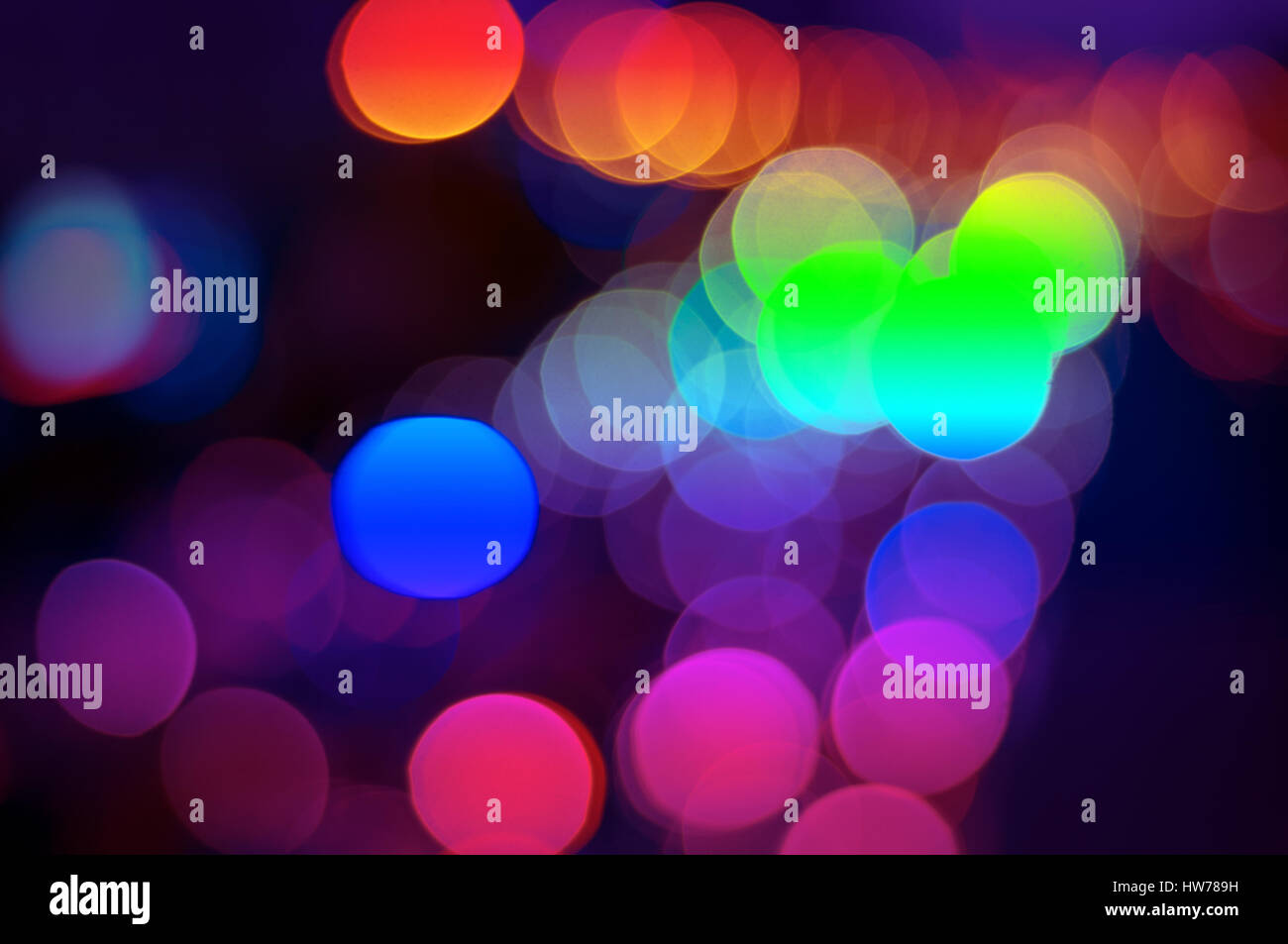 Car lights on the road, colorful light Stock Photo - Alamy