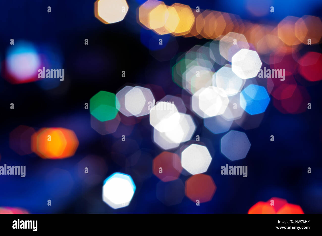 Car lights on the road, colorful light Stock Photo - Alamy