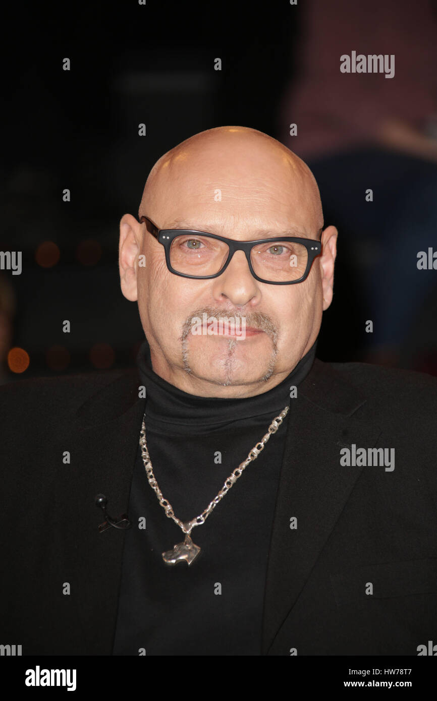 Markus Lanz Talkshow at Studio Stahltwiete. Featuring: Alexander Probst ...