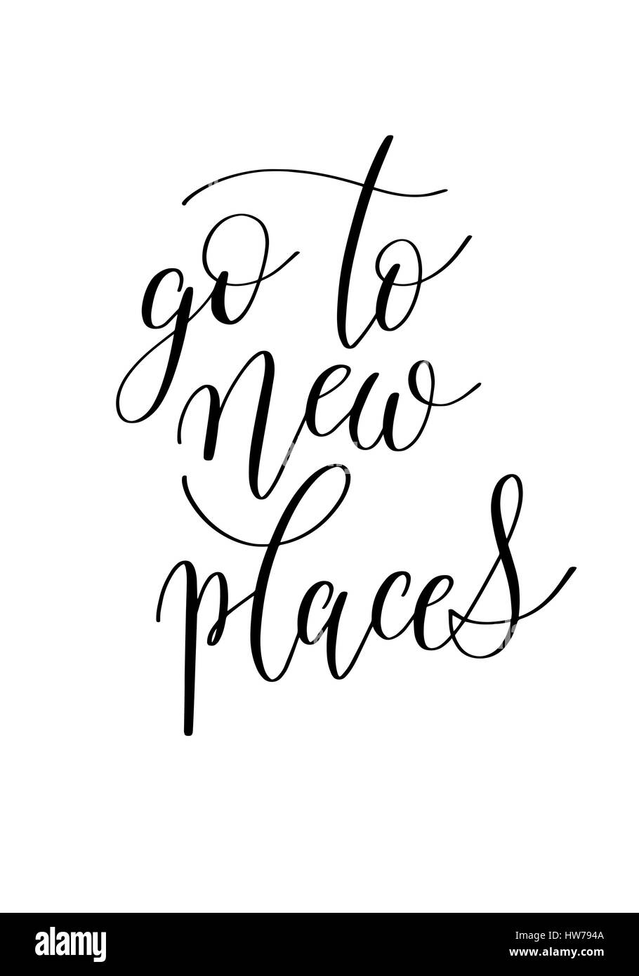 Go to new places Stock Vector Images - Alamy