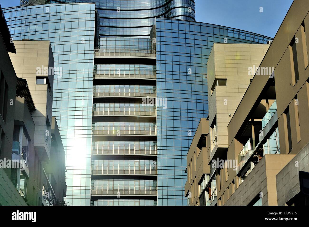 Milano Porta Nuova district, Milan, Italy Stock Photo - Alamy
