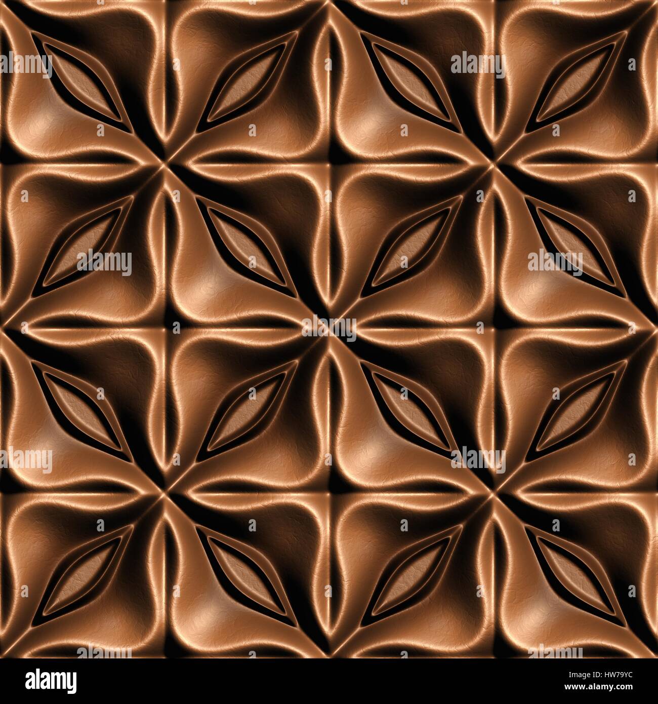 Brown Skin Illustrations, 3D seamless background pattern Stock Photo ...