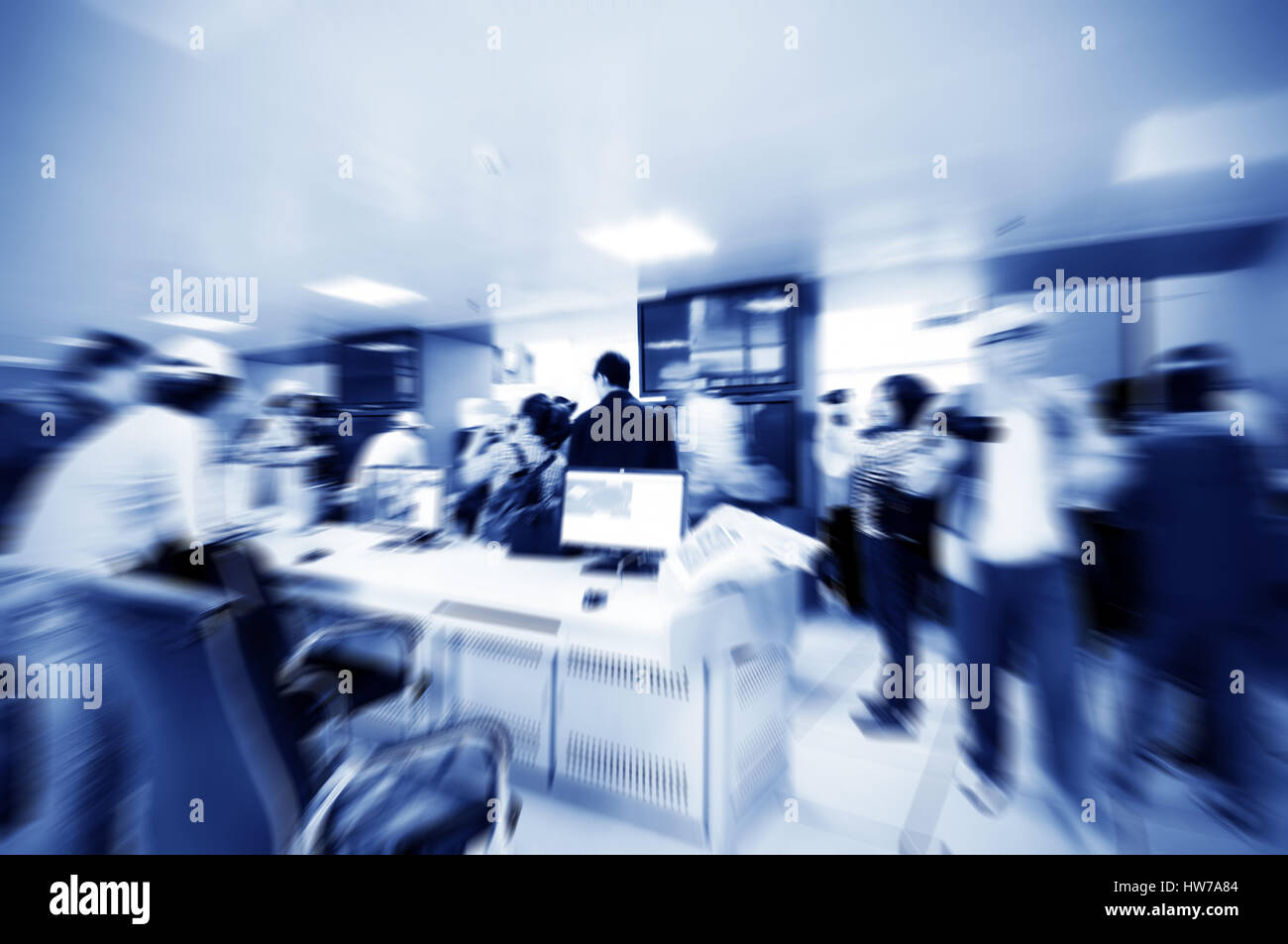 Crowd motion hi-res stock photography and images - Alamy