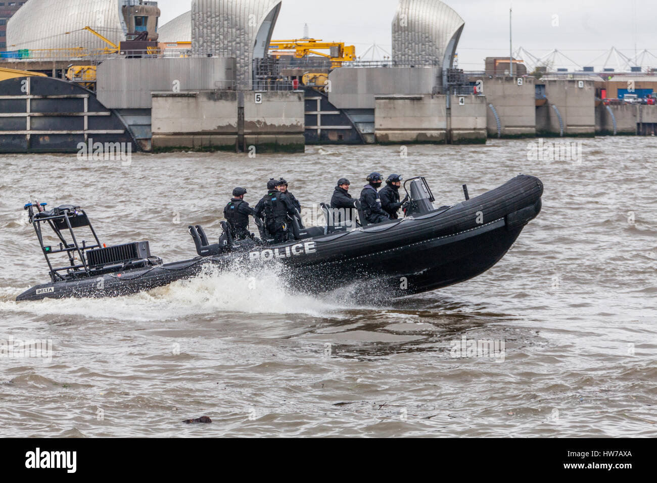 Amphibious assault ship HMS Ocean arrives in London as part of exercise ...