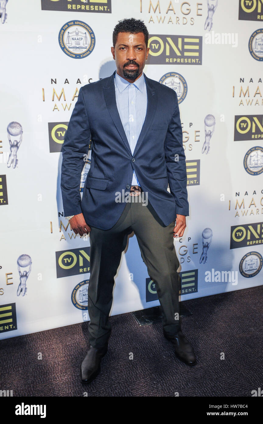 48th Annual Non Televised NAACP Image Awards - Arrivals Featuring: Deon ...
