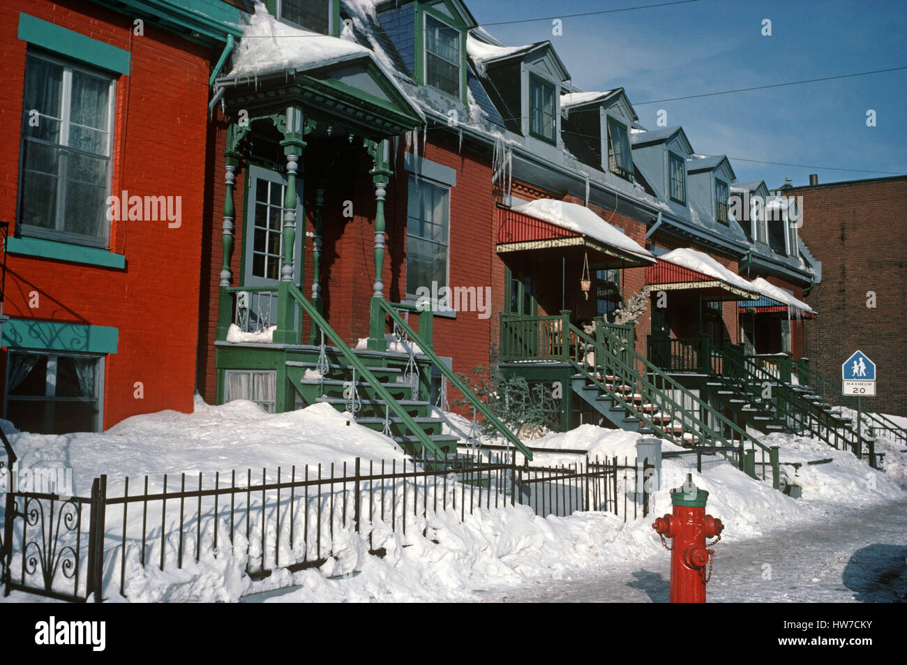 1970s winter storm hi-res stock photography and images - Alamy