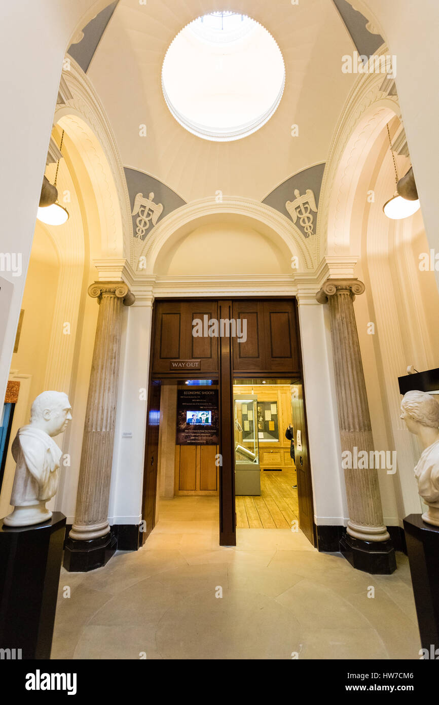 Old roman style interior of a monument, landmark Stock Photo - Alamy