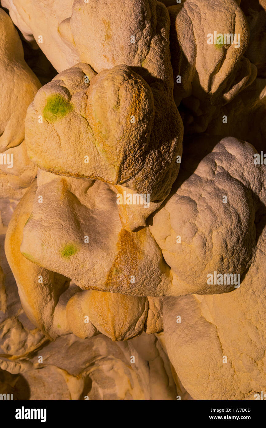 Beautiful rock formations inside the cave Stock Photo - Alamy