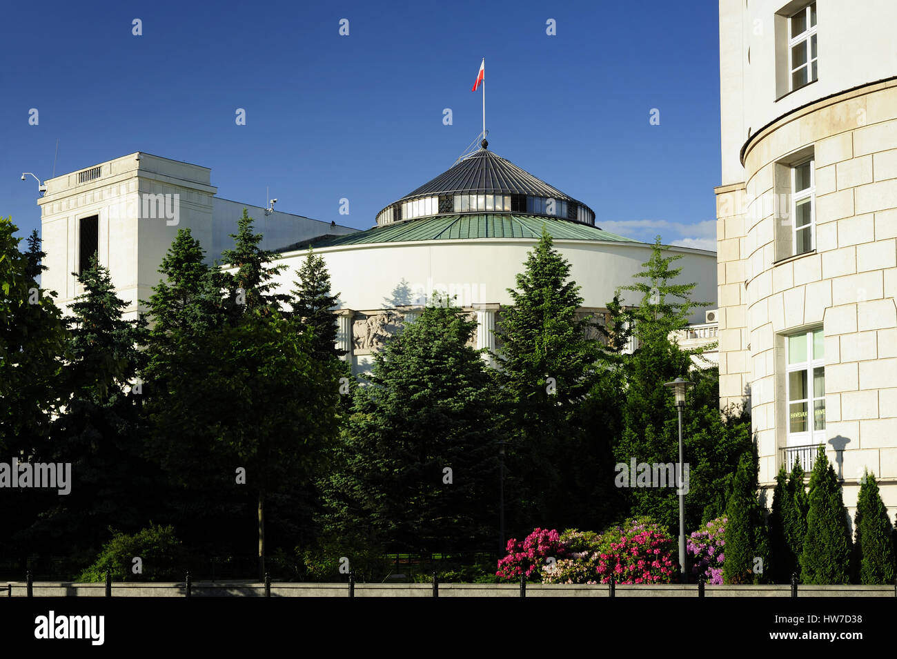 Poland parliament building hi-res stock photography and images - Alamy