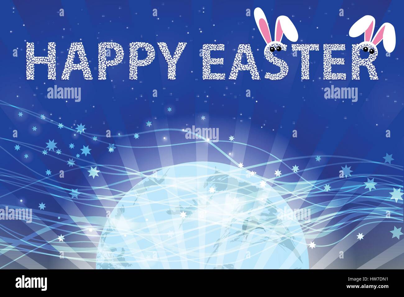 Easter background. illustration. For the design of Easter holidays ...