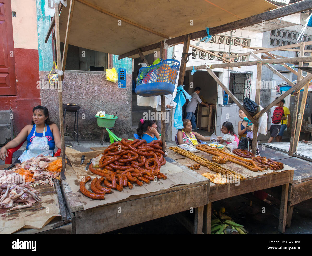 Different types local meat hi-res stock photography and images - Alamy