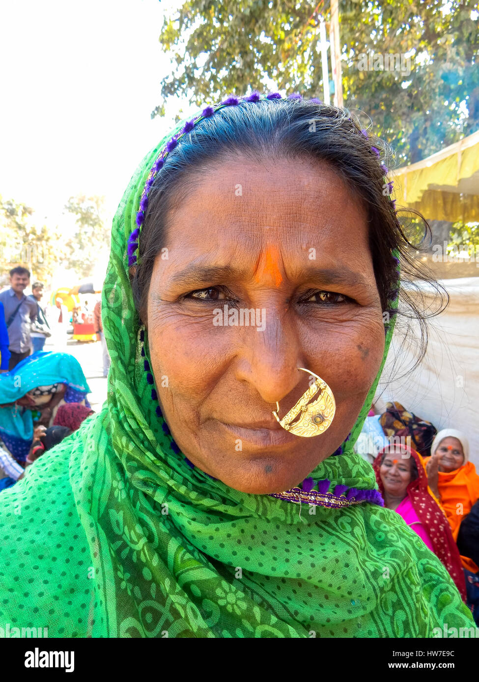 Indian woman portrait india indian hi-res stock photography and images ...